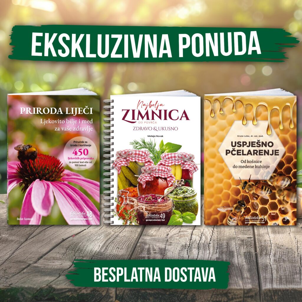 PRIRODNI PAKET - 3 knjige - DOSTAVA GRATIS!!! - Gospodarski list